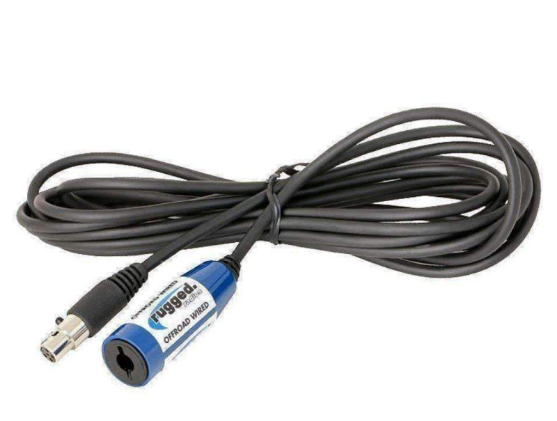 Rugged Radios OFFROAD Straight Cable to Intercom (Select Length) 16 Fe ...